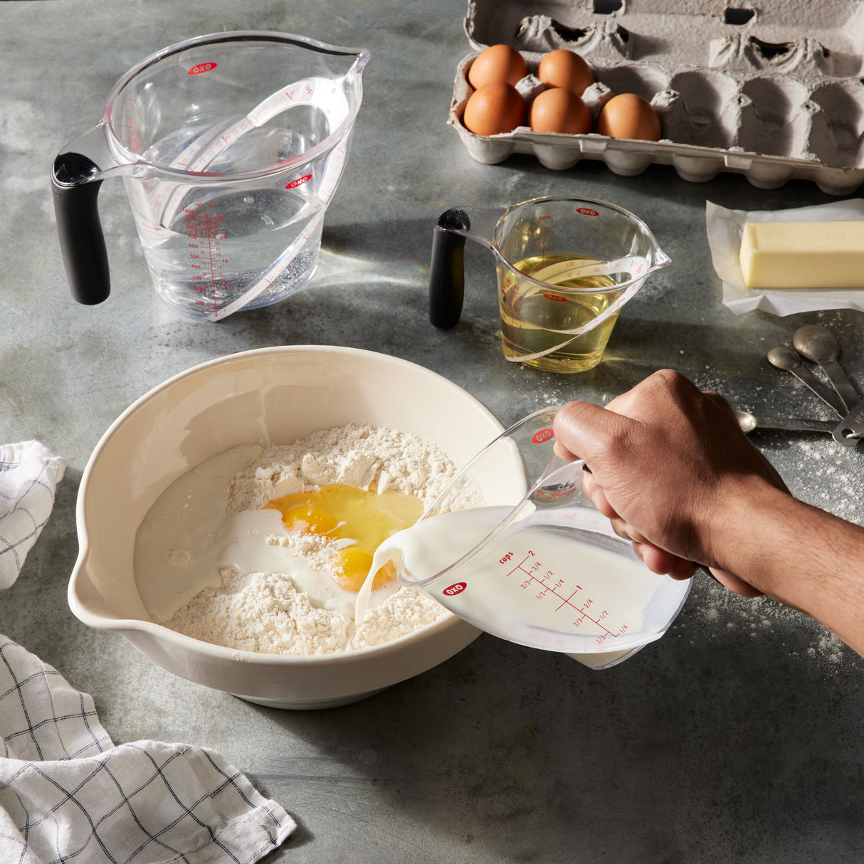 Angled Measuring Jug 1Liter – plantnmore